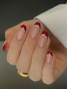 Red French Tip Nail Designs That Will Leave You Breathless