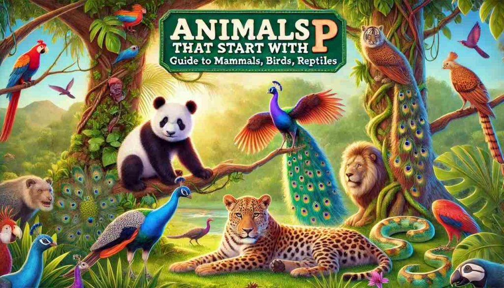 Animals That Start With P: Ultimate Guide to Mammals, Birds