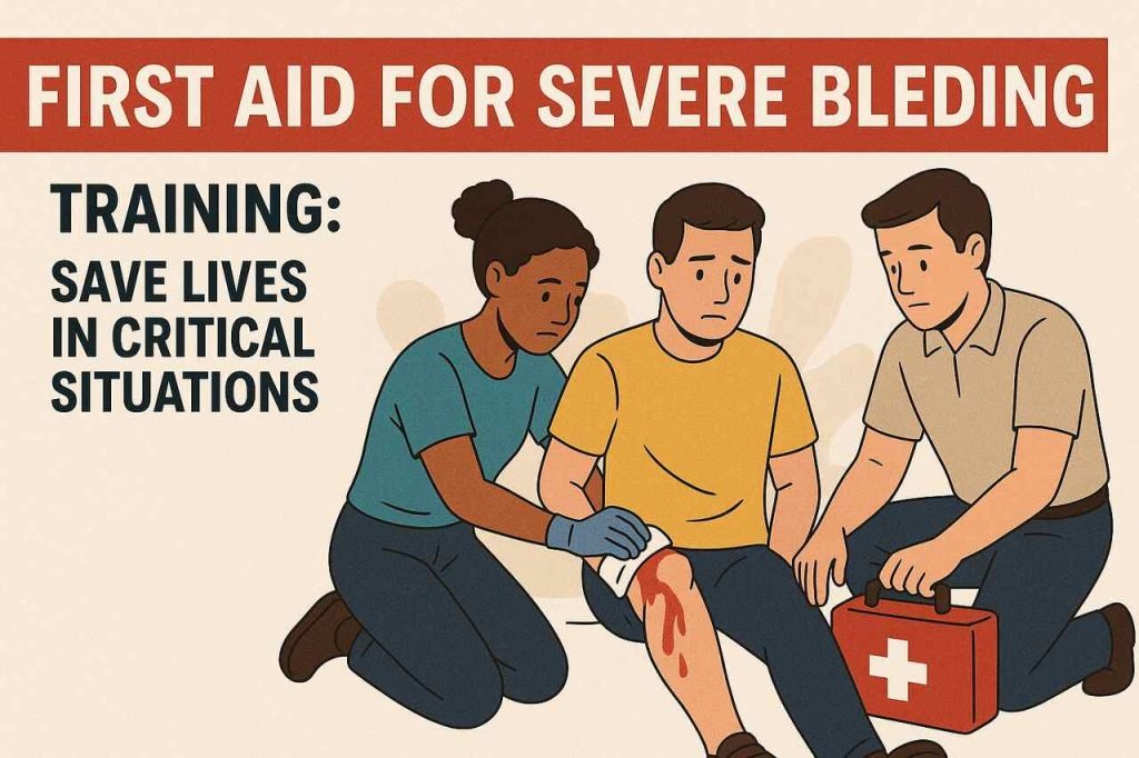 First Aid for Severe Bleeding Training