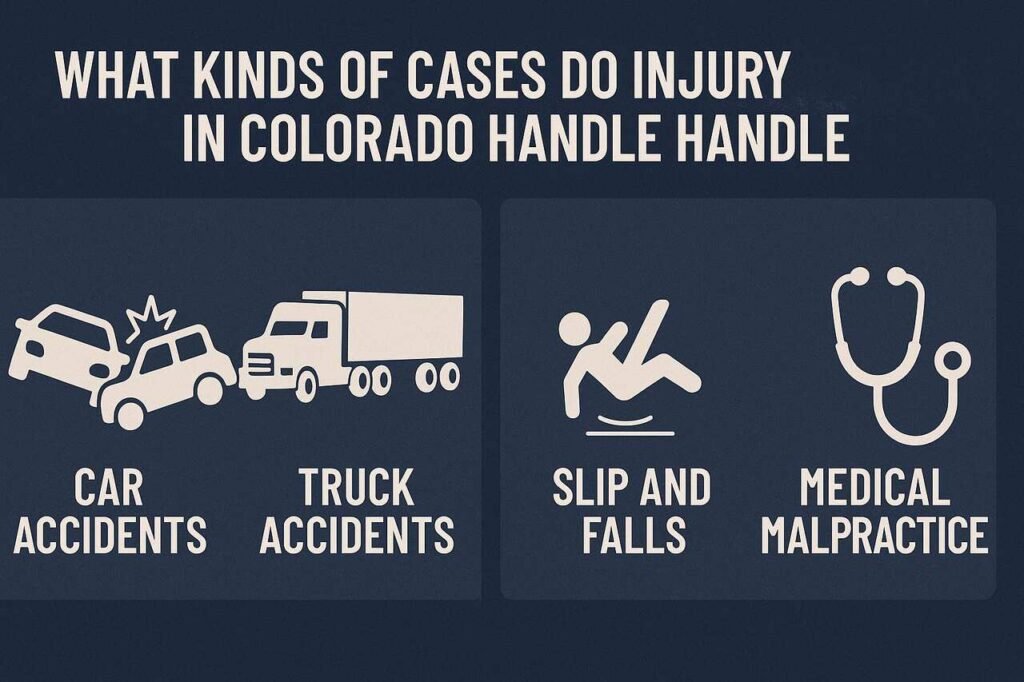 What Kinds of Cases Do Injury Lawyers In Colorado Handle